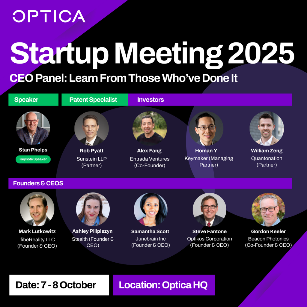 Optica Startup Summit | Optica